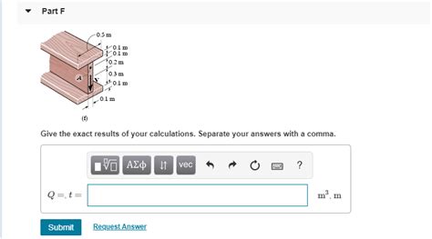 solved in each case calculate the value of q and t that are