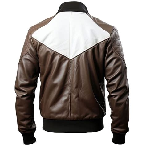 Baseball Leather Bomber Jacket Dl