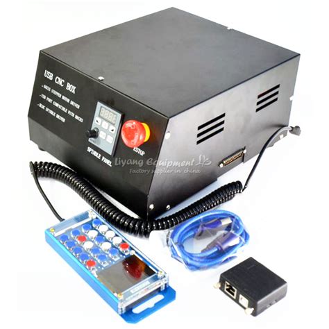 DC Brushless Spindle Drive Axis CNC Control Box MACH Parallet Port Cnc Controller