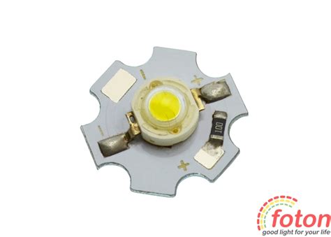 LED 1W White Star 5V Natural White купить