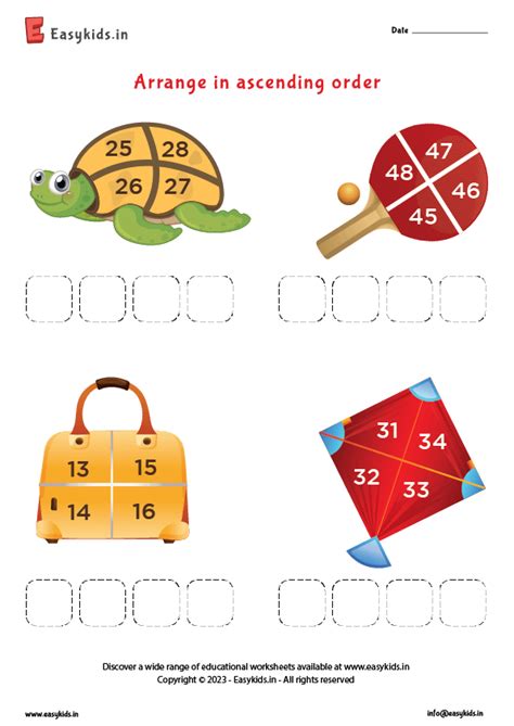 Worksheet For Ukg