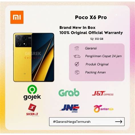 Jual Xiaomi Poco X Pro G Garansi Resmi Shopee Indonesia