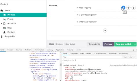Nested Content Broken In Backoffice Css In 712