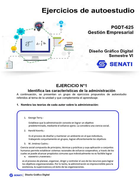 Pgdt 625 Ejercicio T001 Pdf Business Diseño