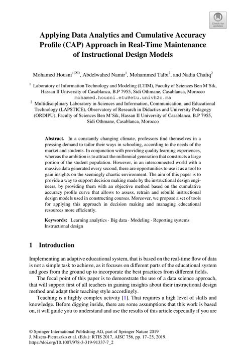 pdf applying data analytics and cumulative accuracy profile cap