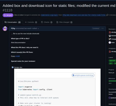 my first open source contribution to kubernetes got merged fan zhang