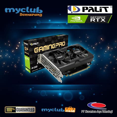 Jual Palit VGA GeForce® GTX 1650 Gaming Pro 4GB 128bit GDDR6 | Shopee ...