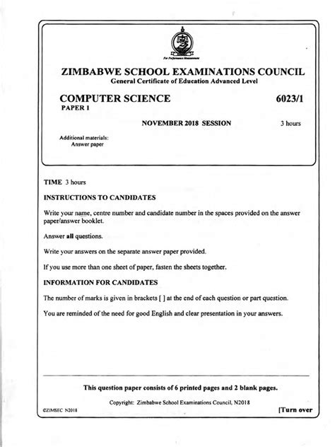 2018 paper 1 pdf