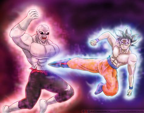 Goku Vs Jiren By Auburn Ink On Deviantart