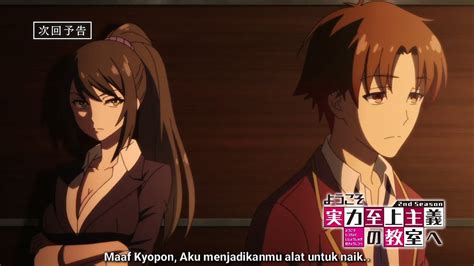 Ayanokoji Adalah Alat Chabashira Sensei Classroom Of The Elite