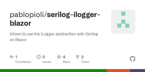 Github Pablopioliserilog Ilogger Blazor Allows To Use The Ilogger