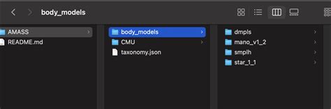 AMASS There Is No Example Taxonomy Json File Available Issue DLR RM BlenderProc GitHub