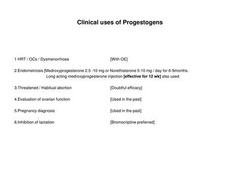 Ppt Clinical Uses Of Oestrogens Powerpoint Presentation Free Download Id 3208882