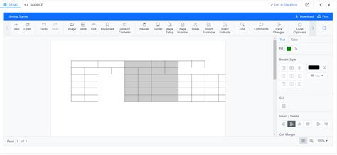 Table Merge Cell And Insert Column Bug In React Feedback Portal