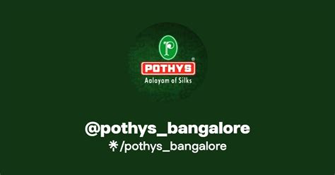 Pothysbangalore Linktree