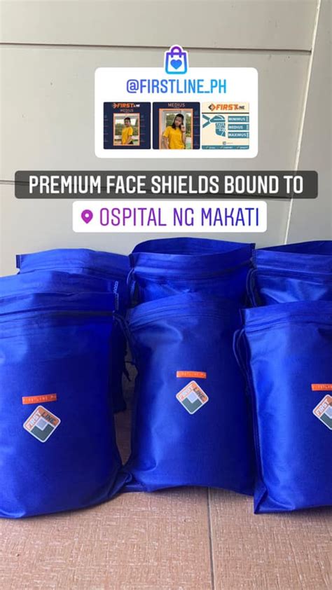 Firstlineph Premium Acrylic Face Shields For Hospital Use At Ospital