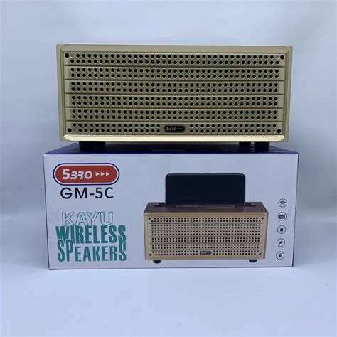 Harga Speaker Kayu Portable Terbaru Mei Biggo Indonesia