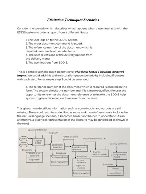 Elicitation Techniques Scenarios Pdf
