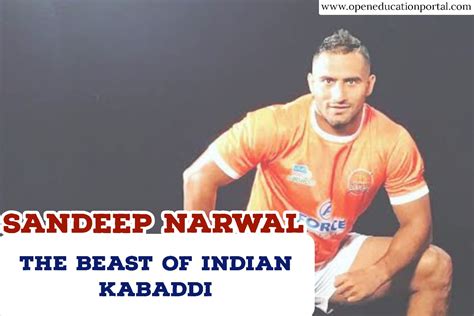 Sandeep Narwal The Beast Of Indian Kabaddi