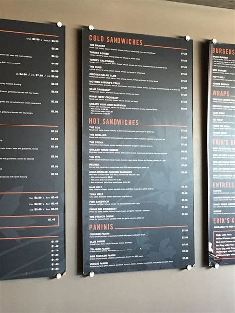 Eriks Deli Catering Menu At Mary Duckworth Blog