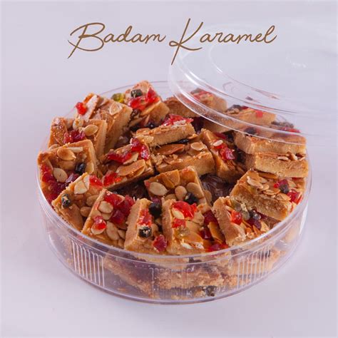 Badam Karamel Emy Cookies