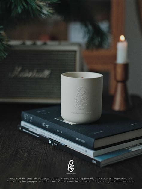 香薰蜡烛场景图