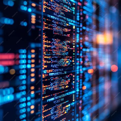 A Closeup Of Complex Algorithm Implementation In A Code Editor