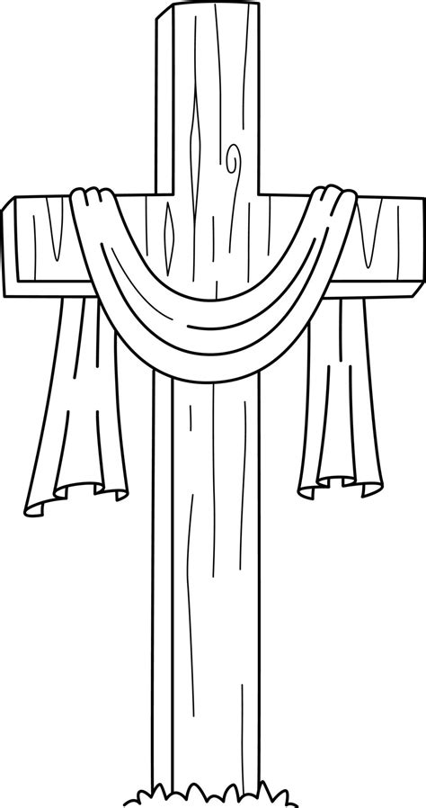 Crosses Coloring Pages