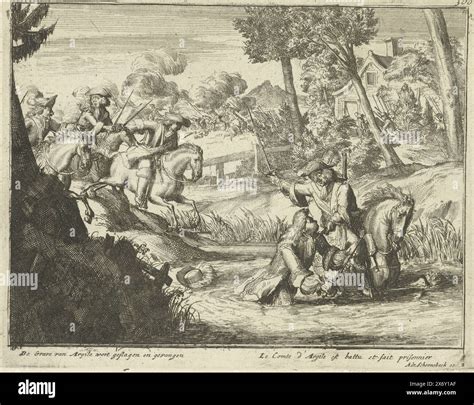 Capture Of The Earl Of Argyll 1685 The Grave Of Argile Was Captured