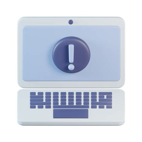 Laptop Exclamation Device Sign Warning Technology Error Icon Download On Iconfinder