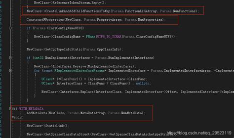 ue4 c 反射从入门到原理剖解 ue4 4 26 ue4的反射 csdn博客