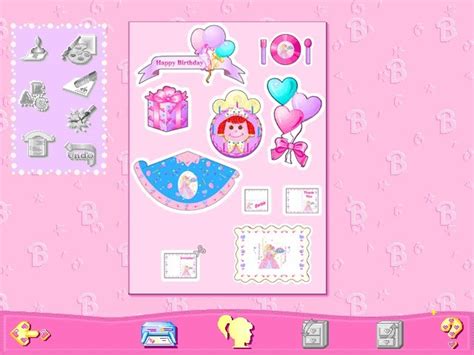 Скриншоты Barbie Party Print N Play на Old Gamesru