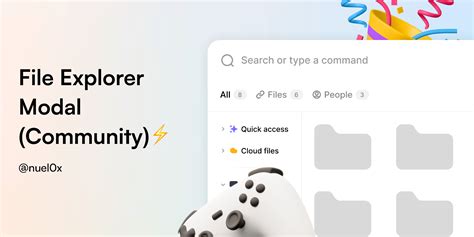 File Modal Community ⚡ Figma