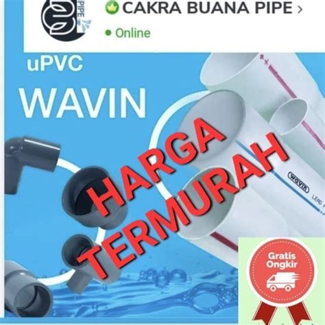 Jual Pipa Pvc Wavin Putih Uk 2 1 2 In Type D Pipa Wavin Putih Type D