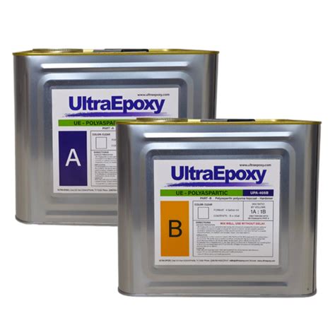 Polyaspartic 4gallon Kit Ultra Epoxy