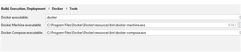 Plugin Cannot Connect To Local Docker Getting Uri Was Not Specified IDEs Support IntelliJ