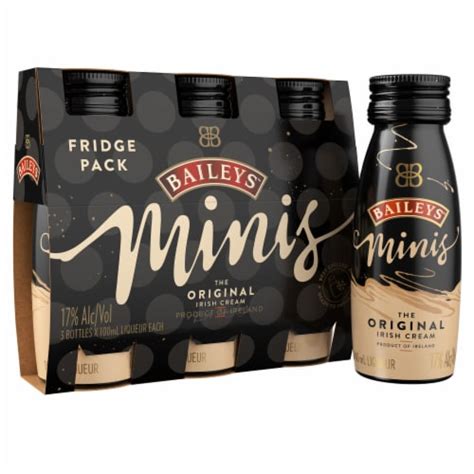 Baileys Minis The Original Irish Cream Liqueur 3 Bottles 100 Ml Fred Meyer
