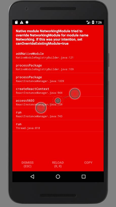 How To Override NetworkingModule Issue Facebook React Native GitHub
