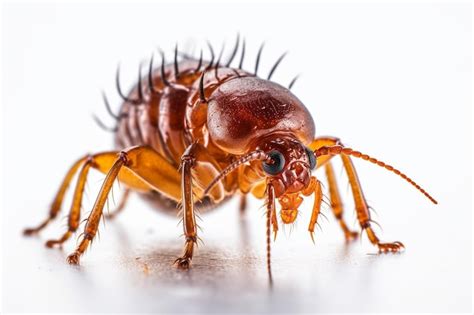 Premium Ai Image A Cockroach With A Large Ant On Its Face