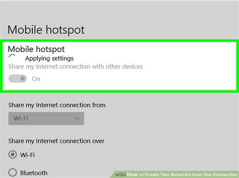 How To Create Two Networks From One Connection Steps