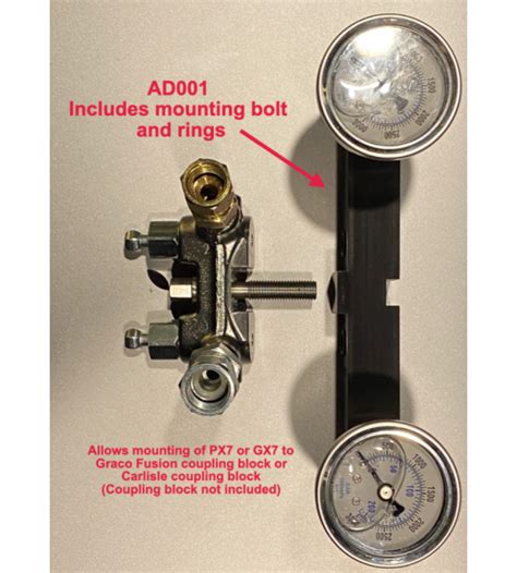 Gauge Block Fits Graco And Carlisle Coupling Block Profoam Profoam