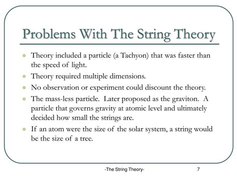 Ppt The String Theory Powerpoint Presentation Free Download Id1126565