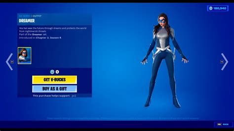 Dreamer Skin In Fortnite Youtube