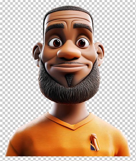 Lebron James 3d Character Cartoon Png Clipart 3d 3d Character