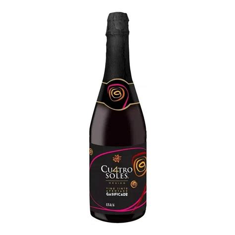 Pack De 12 Vino Espumoso Cuatro Soles Afrutado 750 Ml Cuatro Soles