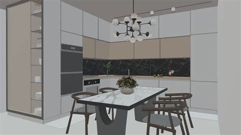 Mini Kitchen Model Download Free 3d Model By Yeseniagil Be7aeda