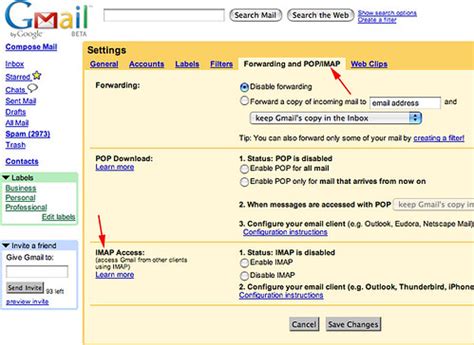 Gmail Now Supporting IMAP Protocol