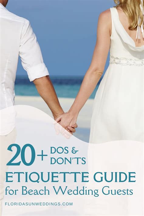 Beach Wedding Etiquette Your Complete Guide Casual Beach Wedding