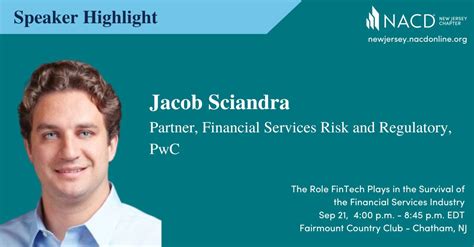 Jacob Sciandra On Linkedin I Am Extremely Excited To Join The Nacd Nj On September 21 To Share…