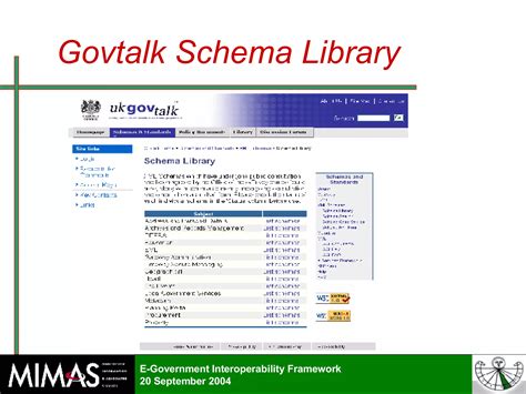 E Government Interoperability Framework Ppt
